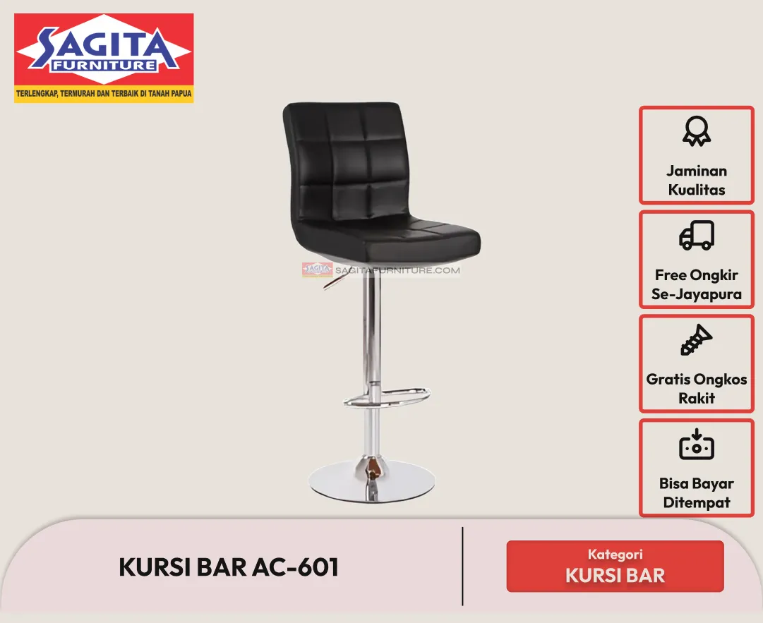 KURSI BAR AC- 601 – CV. Sagita Furniture