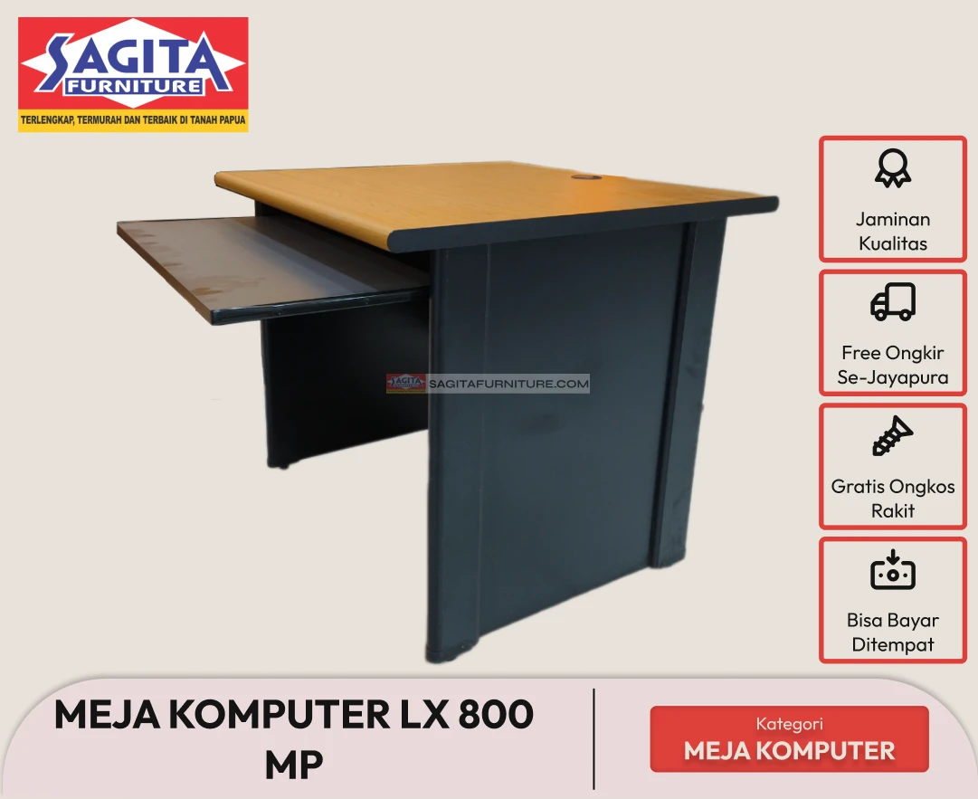 MEJA KOMPUTER LX 800 MP – CV. Sagita Furniture